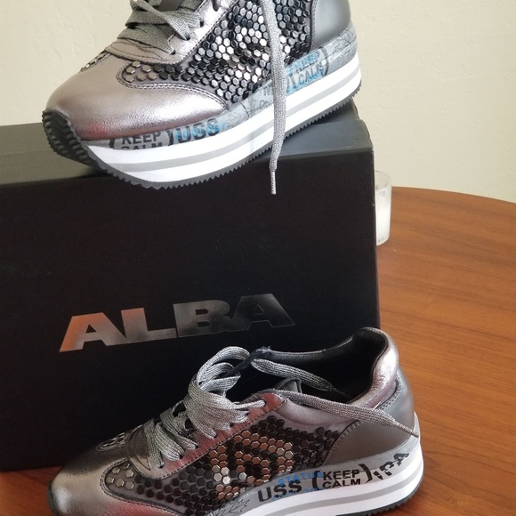 Alba | Shoes | Alba Leather Snickers | Poshmark